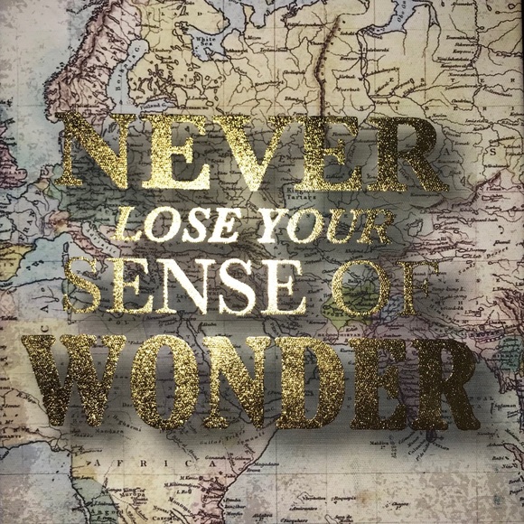 Wall Decor | Never Lose Your Sense Of Wonder Wall Art | Poshmark